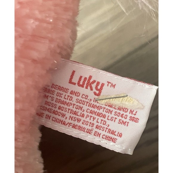 Russ Berrie | Toys | Russ Berrie Pink Unicorn Plush Toy Luky Stuffed ...